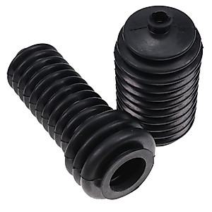 YQABLE 1 Pair Steering Rack Boots Bellows for Polaris Ranger RZR 400 500 570 700 800 900 1000 replace 5412012 5412013