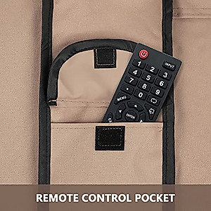 ULTCOVER Waterproof Outdoor TV Cover for 28-32 inch Outside Flat Screen Televisions with Mounts and Stands