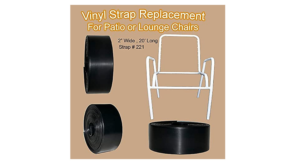 Durable 20' Vinyl Chair Strap for Furniture Repair
