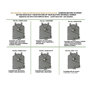 GSPUSA WH12X1000, 175D2307-P013, 175D2307P013, CKD-P013X compatible with General Electric Washer Timer Assembly fits old # WH12X1000, 175D2307-P013, 175D2307P013
