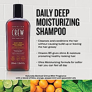 American Crew Gift Set, Travel Kit includes Hair Forming Cream, Men's Shampoo, Body Wash and Precision Shave Gel