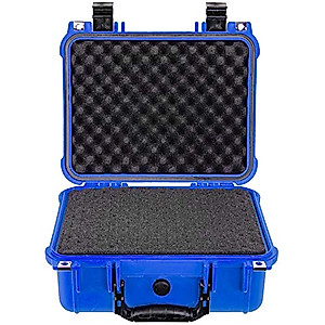 Eylar Protective Hard Camera Case Water & Shock Proof w/Foam TSA Approved 13.37 Inch 11.62 Inch 6 Inch Blue (Blue)