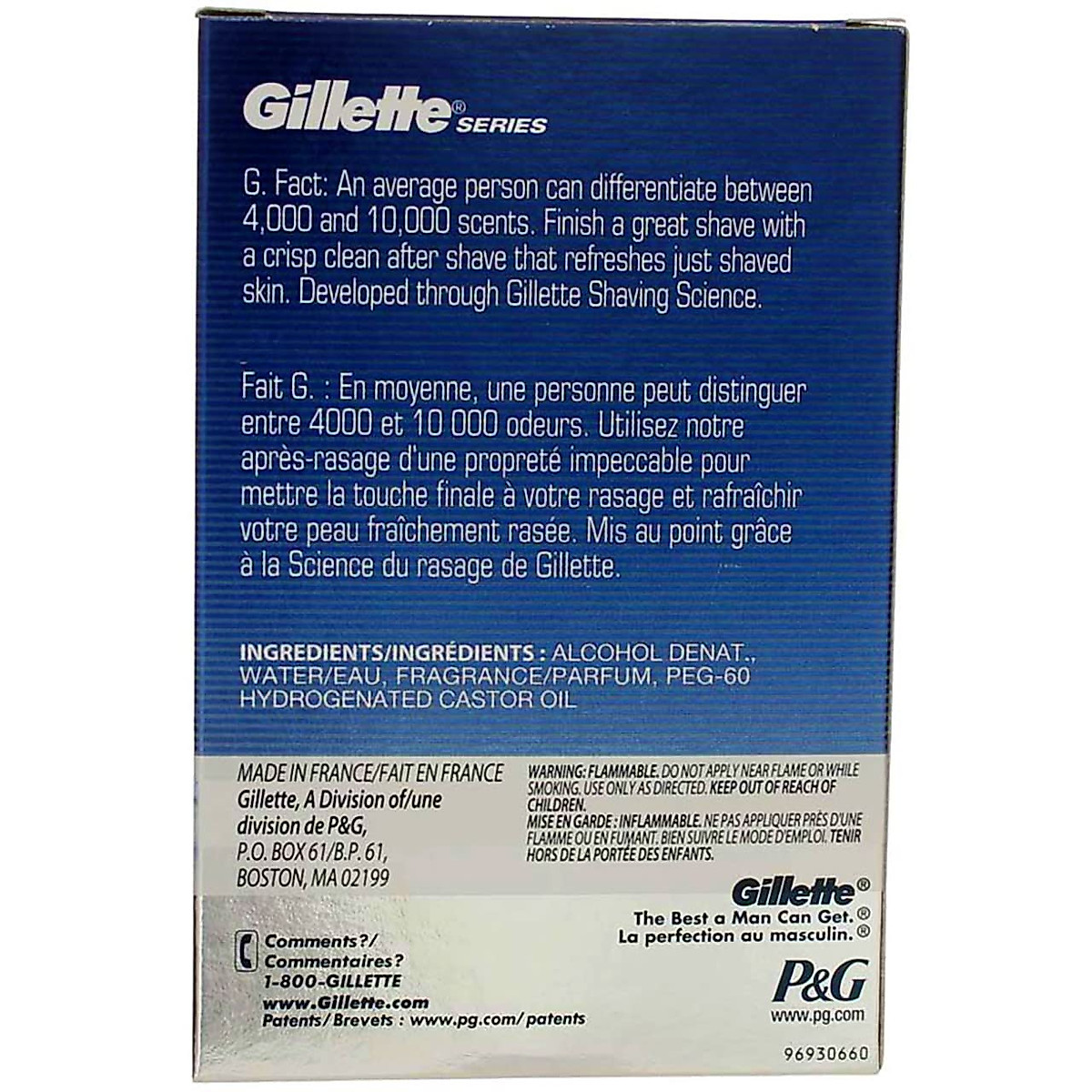 Gillette Series Arctic Ice After Shave Splash - 100ml