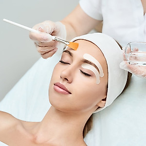 400 Pieces Facial Hair Removal Kit - Wax Strips for Eyebrows, Lips, Face for Women, Men - Home and Travel Use