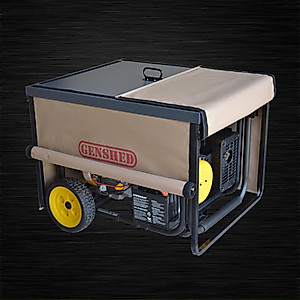 GENSHED Generator Shed - Generator covers while running & Generator Enclosure for Storage. Running Cover for both Inverter & Gas Generator From 2.5K to 15K. (GCE)