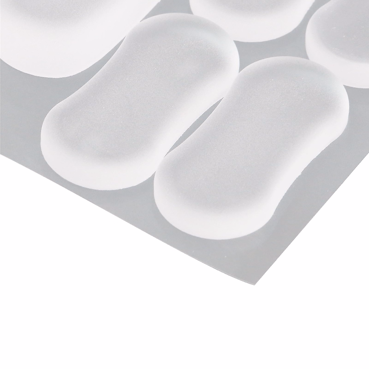 UTALIND 15Pcs Strong Adhesive Toilet Seats Lid Bumpers Toilet Lid Rubber Pads for Protecting Toilet Seat Cover or Handles Damaged by Collision, Clear
