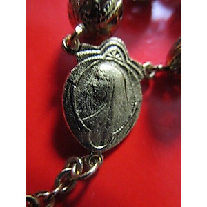 Rosary Christianity Prayer Reliquary Compatible with RELIC Compatible with Vintage PEALS Beads Filigree PICK1 (Number: 1- Golden Filigree)