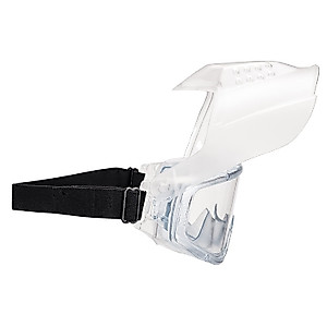 MSA 10150069 Vertoggle Safety Goggles - Industrial Use, Safety Goggle/Faceshield Combination, Protects Against Impact & Splash, Sightgard Protective Eyewear, Polycarbonate (PC), Anti-Fog, Anti-Scratch