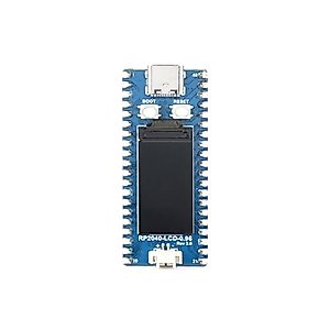 Waveshare RP2040-LCD-0.96 High-Performance Pico-Like MCU Board Based On RPi Microcontroller RP2040 Compatible with Most of The RPi Pico Add-On Modules with Pre-soldered Header