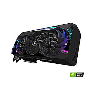 GIGABYTE AORUS GeForce RTX 3080 Master 10G (REV3.0) Graphics Card, Max Covered Cooling, LHR, 10GB 320-bit GDDR6X, GV-N3080AORUS M-10GD REV3.0 Video Card