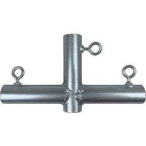 1" FOT Side Wall Fitting, EMT Conduit Canopy Fittings by Cowboy Canopy, DIY Metal Carport Parts (1)