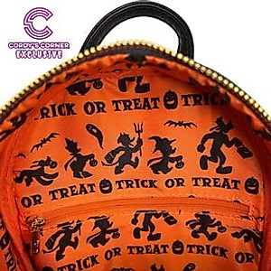Loungefly Mickey and Friends Not So Scary Halloween AOP Mini Backpack Exclusive Disney