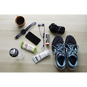 JayBird Tarah Bluetooth Wireless Sport Headphones for Gym Training, Workouts, Fitness and Running Performance: Sweatproof and Waterproof – Solstice Blue/Glacier