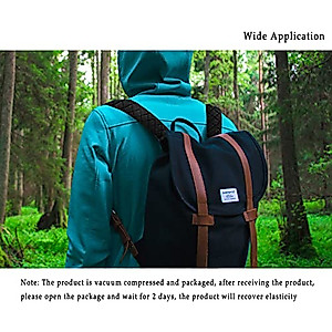 NEPAK 6 Pack Car Seat Strap Pads,Universal Car Seat Belt Pads Cover,Seat Belt Shoulder Strap Covers Harness Pad for Car/Bag,Protect Your Neck and Shoulder(Black)