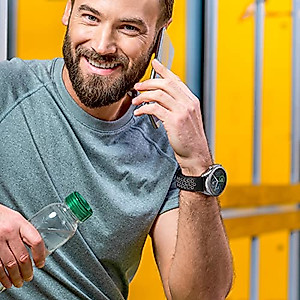 NAHAI 3 Pack Sport Bands Compatible with Samsung Galaxy Watch 46mm/Gear S3 Frontier for Men Women, 22mm Watch Band Silicone Quick Release Rubber Replacement Strap for Galaxy Watch 3 LTE (45mm)