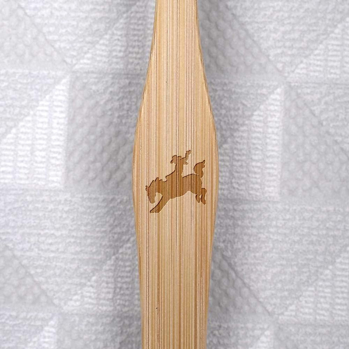 Azeeda 'Stitched Cowboy' Bamboo Toothbrush (TF00017307)