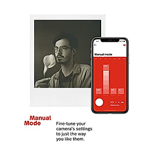 (Old Model) Polaroid OneStep+ White (9015) Bluetooth Connected Instant Film Camera