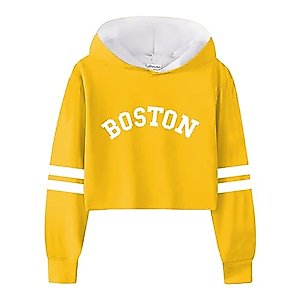Unisex Girls Cotton Long Sleeve T-Shirt Top Tees O-Neck Pullover Coats Outwear Sweatshirt 1-6 Years Toddler Pullovers Yellow