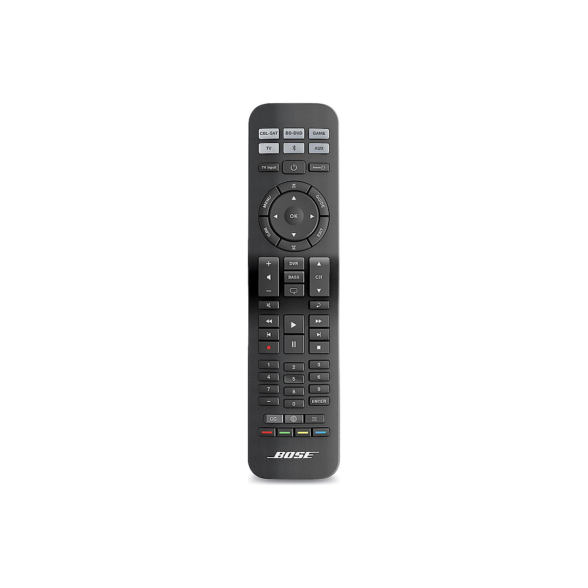 Bose RC-PWS III Universal Remote Control for Solo TV Sound Systems & CineMate Home Theater Speaker Systems