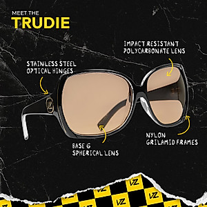 VonZipper Trudie Black Cyrstal/Brown Gradient