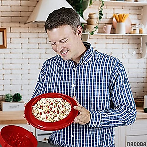 Shred Machine Chicken Shredder Tool Twist - Beef Shredder Kitchen Gadget Durable Safe Red Chicken Shredder Tool Cleaning Brush - Pulled Pork Shredder Machine for Chicken Meat Chopper for Ground Beef