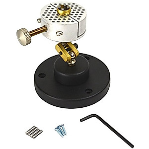 Universal Aluminum Work Holder Peg Clamp Base Jewelry Making Revolving Vise Bench Tool Set