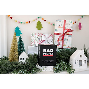 BAD PEOPLE Party Game - Find Out What Your Friends Really Think of You - Hilarious Adult Card Game for Fun Parties and Board Games Night with Your Group