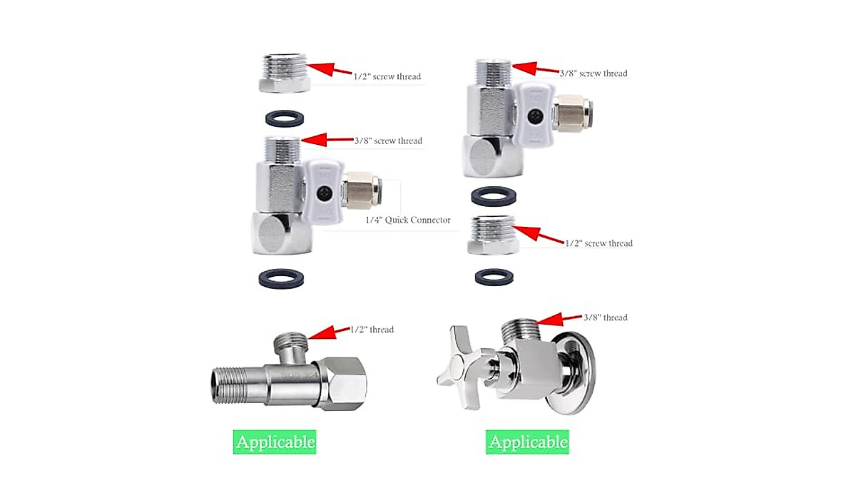 Universal Ice Maker Water Filtration Kit - Quick Connect