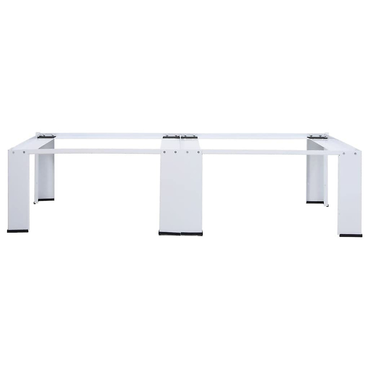 CHARMMA Washing Maching Stand,Double Washing Machine Pedestal Base Stand Stacking Kit,Stand Base For Dryers, Refrigerators, Home Appliances Mini Fridge Raiser 50"x 21.5"x 12.8"(WxDxH)