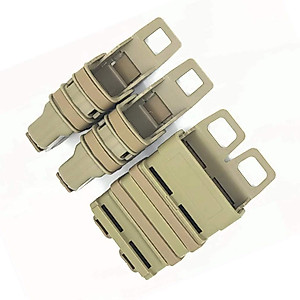 JDSMT ABS Tactical Fast Mag Molle Holster Magazine Pouch Bag (mud)
