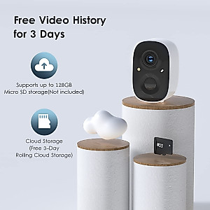 Solar Security Cameras Wireless Outdoor, Outdoor Camera Wireless 2-Way Talk Battery Powered Wi-Fi Cameras for Outside/Indoor 1080P Night Vision AI Motion Detection Spotlight Siren Alarm Waterproof