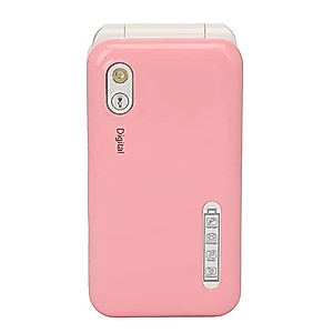 N509 Portable Flip Phone for Seniors, 2.4in Screen 2G Unlocked Flip Phone, Dual SIM Card, SOS Function, Music and Video Player, Pocketsize Flip Phone 6800mAh Battery (US Plug)