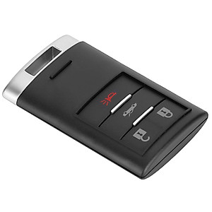 Durable Textured 4 Button Car Remote Key Shell Fit For Corvette 2008 2009 2010 2011 2012 2013, Xlr 2008 2009 Corvette Fob 2012 2008 Corvette Car Keys