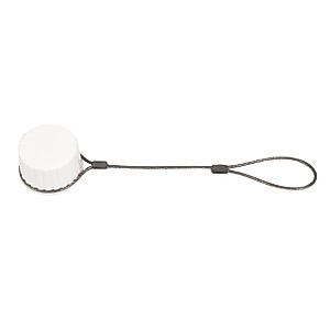 Threaded caps with Stainless tetherDrain Plug Caps for Igloo,Threaded Drain caps for Cooler,Set of 2