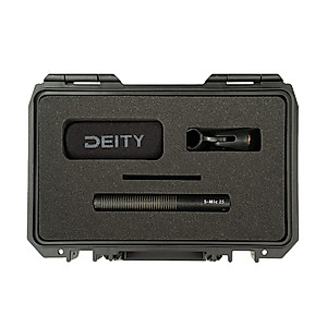 Deity S-Mic 2S Super-Cardioid Directional Shotgun Microphone with Clamp for DSLRs, Camcorders, Smartphones, Tablets, Handy Recorders