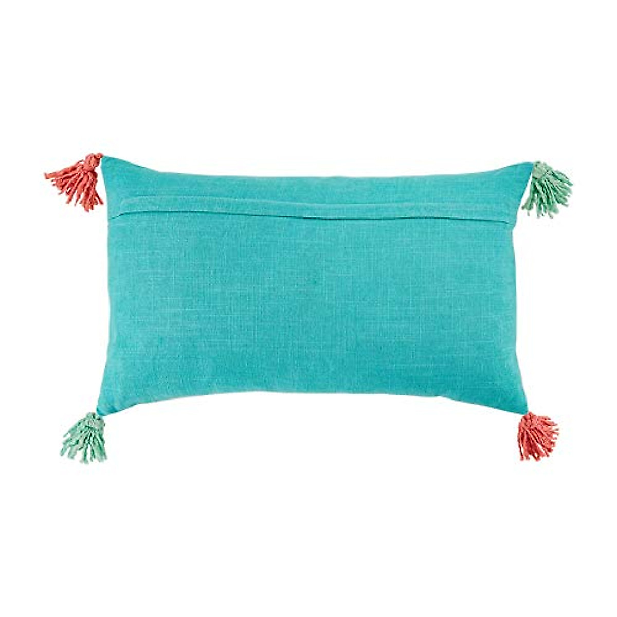 Mud Pie Embroidered Lumbar Pillows, Good Vibes Only