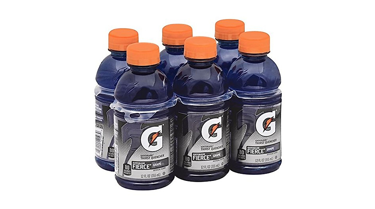 Gatorade Fierce Grape 6pk - Hydrate & Replenish Electrolytes