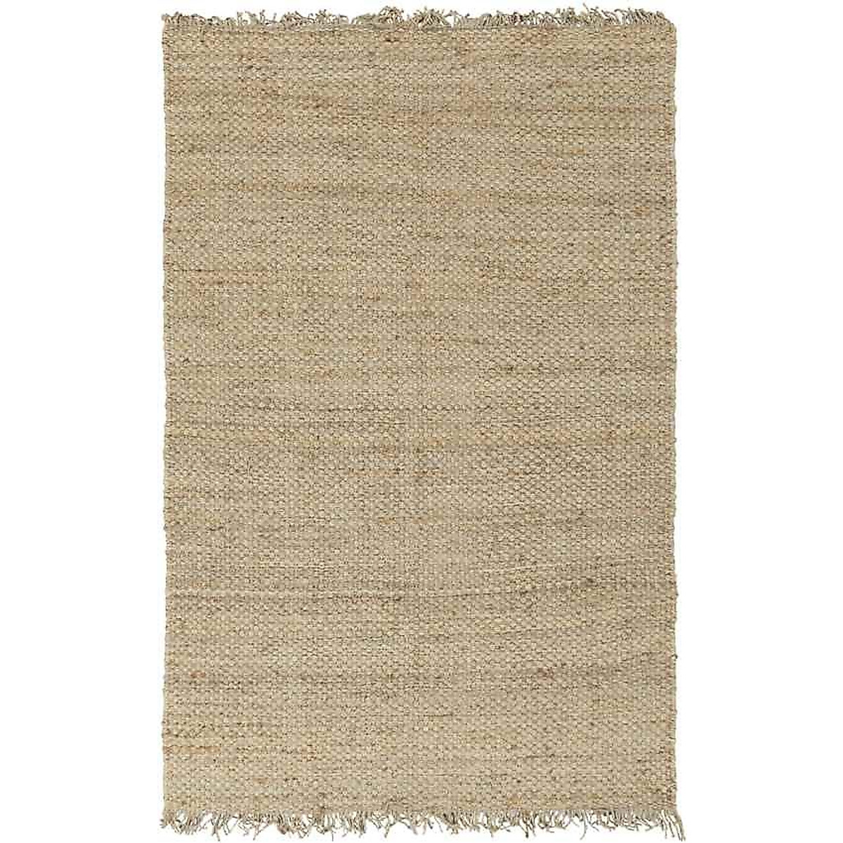 BROOKS DECOR Area Rugs, 2x3 Solid and Border Brown Area Rug Carpet for Living Room, Bedroom or Kitchen (2' x 3')