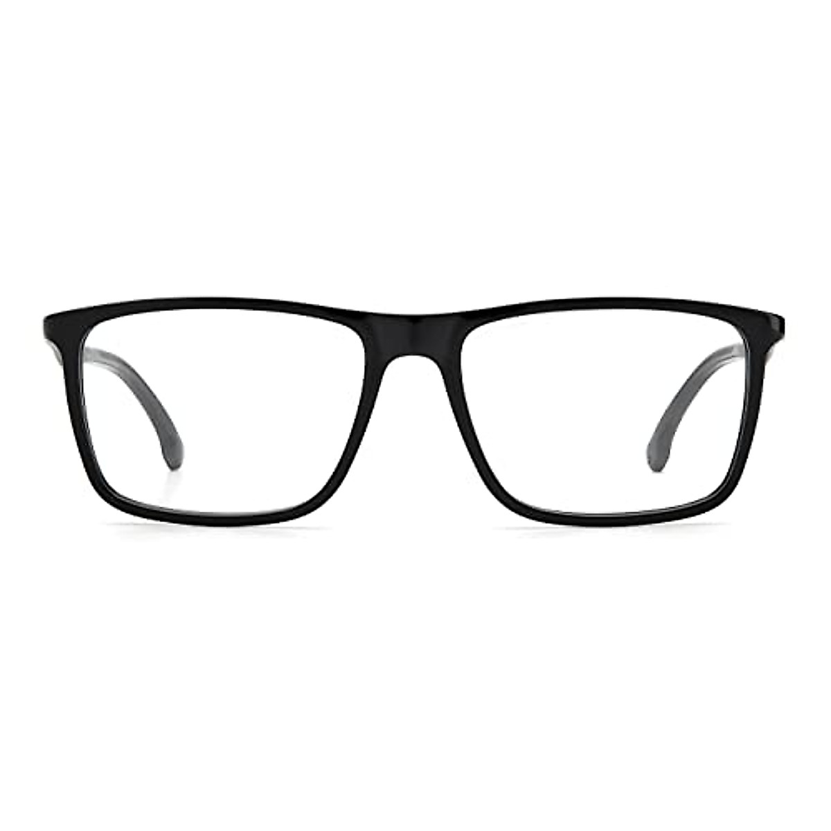 Carrera Men's 8862 Rectangular Prescription Eyewear Frames, Black, 55mm, 17mm