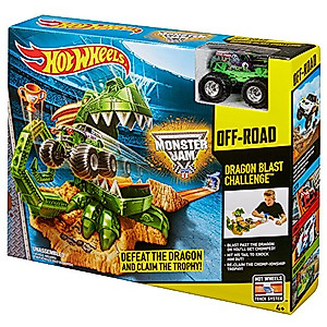 Hot Wheels Monster Jam Dragon Arena Attack Playset