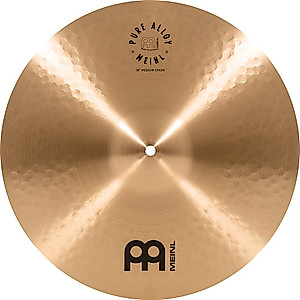 Meinl 16" Medium Crash Cymbal - Pure Alloy Traditional - Made in Germany, 2-YEAR WARRANTY (PA16MC)