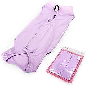 Heywean Cat Surgery Recovery Collar for Abdonminal Wounds Protection, Skin Diseases, E-Collar Alternative Cat Onesie Prevent Licking and Scratching, After Surgery Wear Pajama Suit