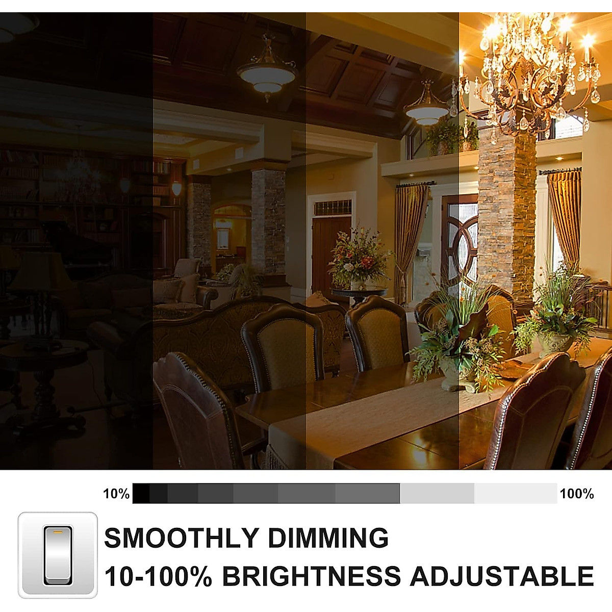 Vannise G9 40W Bulb-5 Pack Long Lasting JCD G9 120V 40W, Halogen Bulbs 2 Pin G9 Dimmable with 2800K Warm White, High Output G9 Bulb with G9 Base, G9 Light Bulb 40W for Chandelier,Range Hood Light