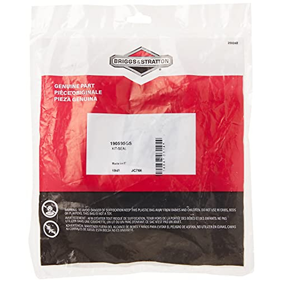 Briggs & Stratton Pressure Washer Seal Kit Set 190595GS