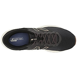 New Balance Men's 520 V7 Running Shoe, Phantom/White, 12