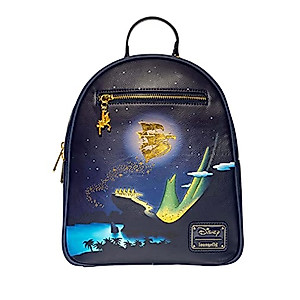 Loungefly Peter Pan Flying Jolly Roger Mini Backpack Standard