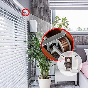 Amazing Drapery Hardware High Profile Cord Tilter for Horizontal Blinds 1ct - 1/4" Square Rod Compatible, Durable Control Mechanism