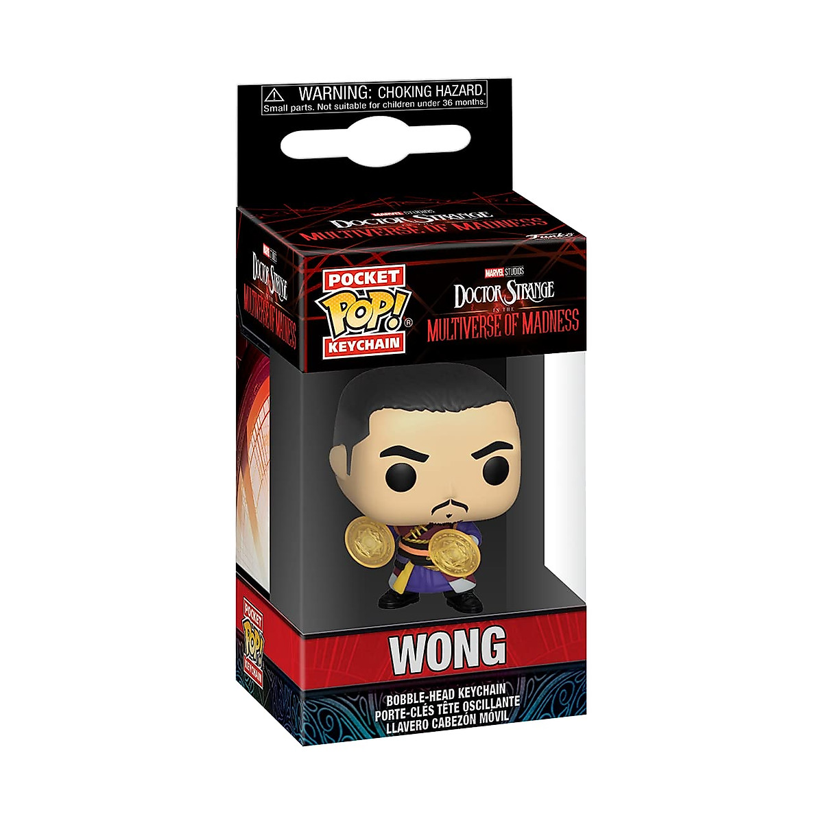 Funko Pop! Keychain: Doctor Strange Multiverse of Madness - Wong