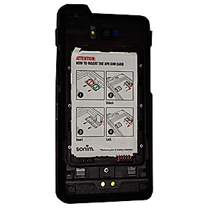 Sonim XP8 XP8800 Dual-SIM 64GB IP68/IP69 (GSM Only, No CDMA) Factory Unlocked 4G/LTE Rugged Smartphone (Black) - International Version