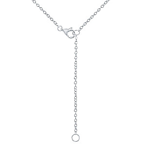 Beaux Bijoux Sterling Silver Moon Necklace - Silver Crescent Necklace - Crescent Moon Necklace - Half Moon Necklace for Women - Moon Necklaces For Women - Moon Necklace Silver - Moon Pendant